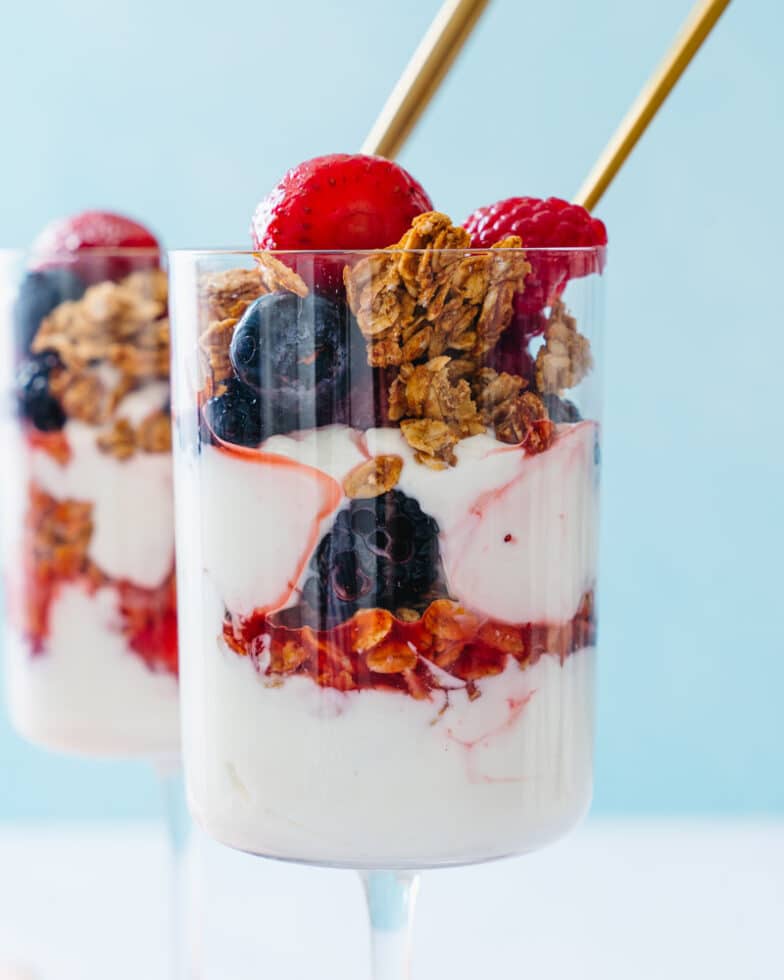 Yogurt Parfaits – A Couple Cooks