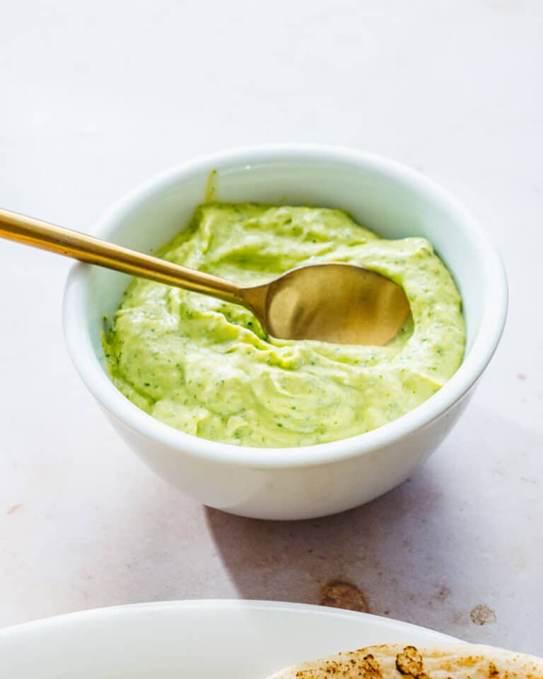 Easy Avocado Sauce – A Couple Cooks