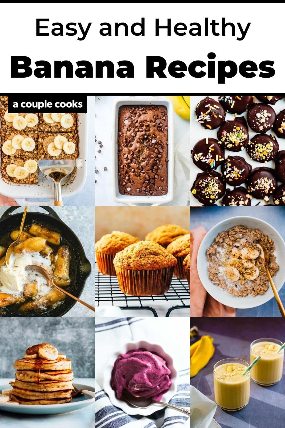 22 Ripe Banana Recipes – A Couple Cooks