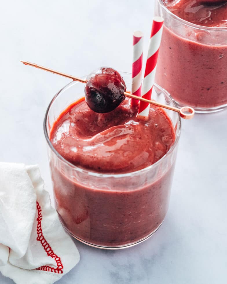 Cherry Smoothie – A Couple Cooks
