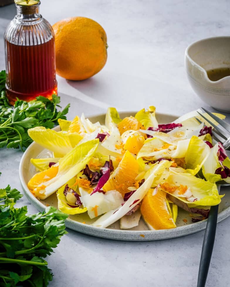 Endive Salad with Parmesan & Orange – A Couple Cooks