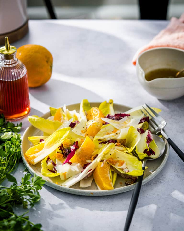 Endive Salad with Parmesan & Orange – A Couple Cooks