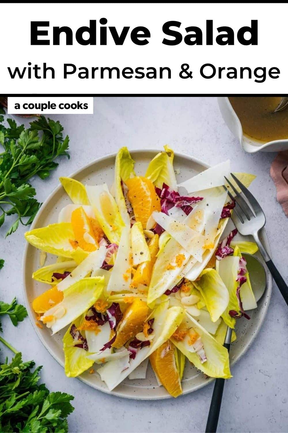 Endive Salad with Parmesan & Orange – A Couple Cooks