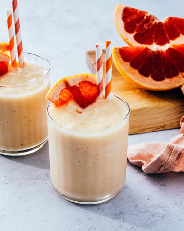 Grapefruit Smoothie – A Couple Cooks