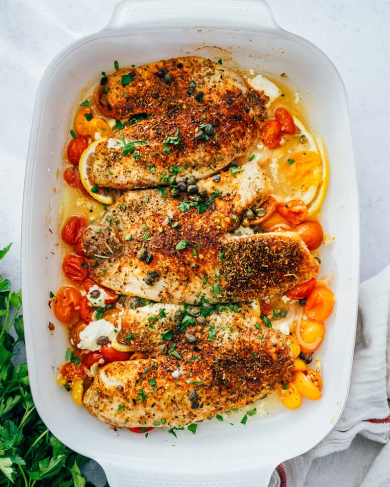 Baked Tilapia with Lemon – A Couple Cooks
