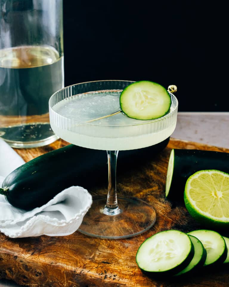 Cucumber Gimlet – A Couple Cooks