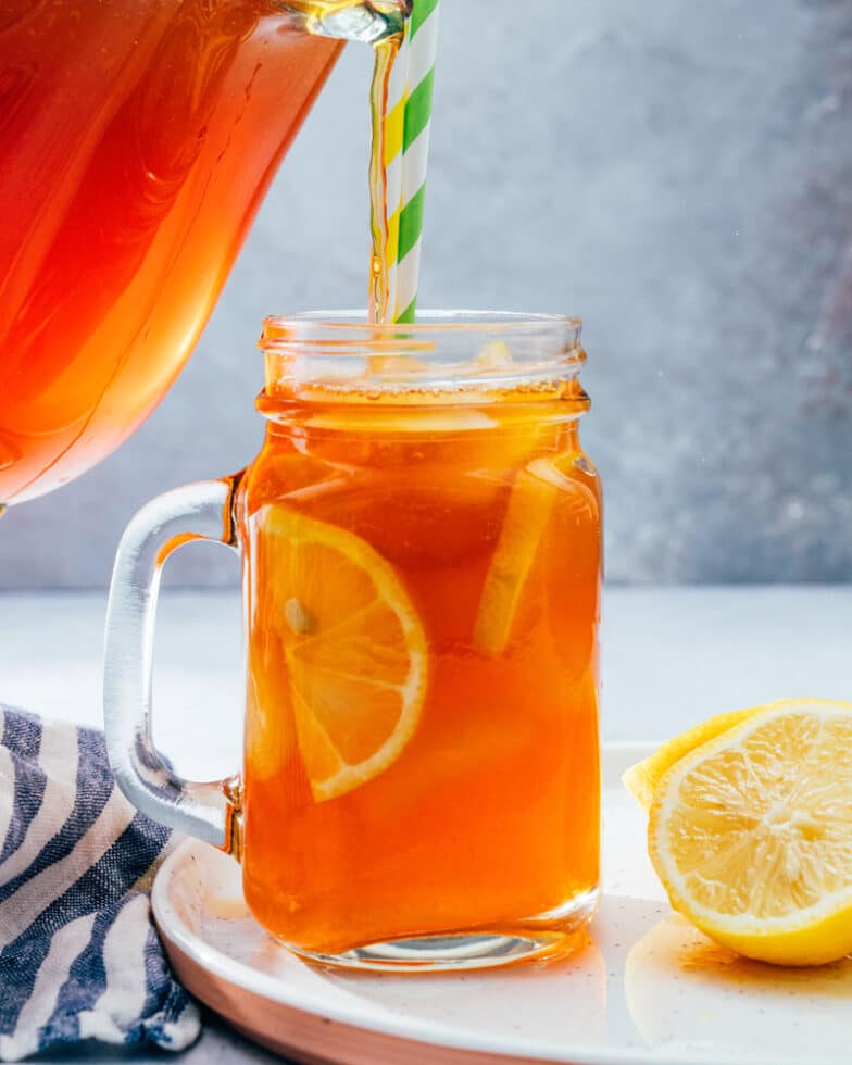 Lemon Iced Tea – A Couple Cooks