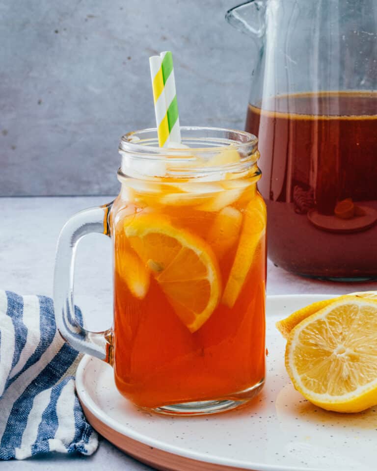 Lemon Iced Tea – A Couple Cooks