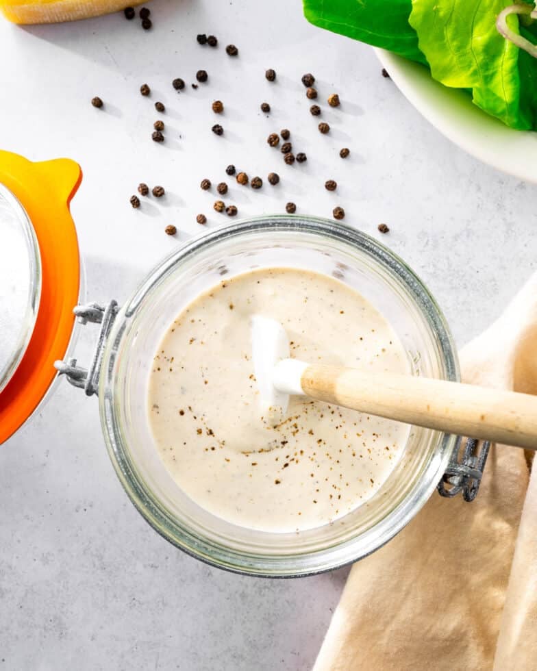 Parmesan Peppercorn Dressing – A Couple Cooks