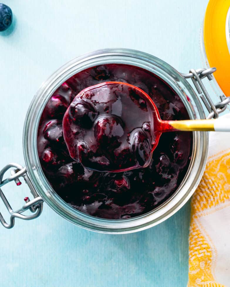 Easy Blueberry Sauce – A Couple Cooks