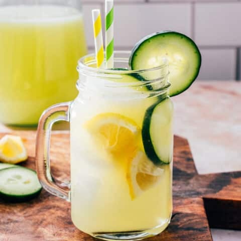 Cucumber Lemonade – A Couple Cooks