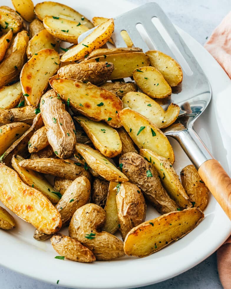 Roasted Fingerling Potatoes – A Couple Cooks