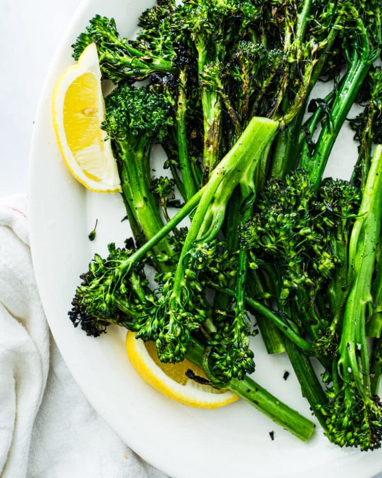 Grilled Broccolini – A Couple Cooks