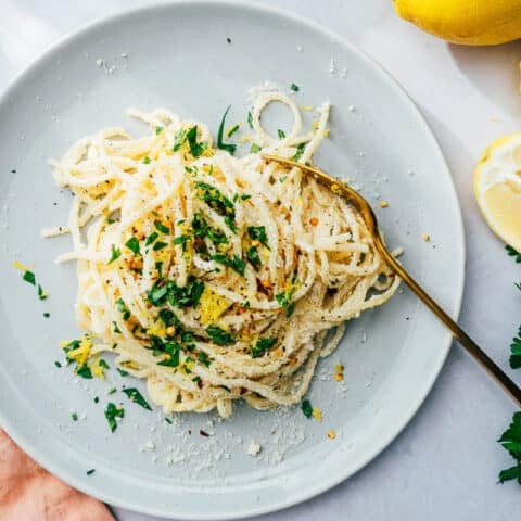 Lemon Ricotta Pasta – A Couple Cooks