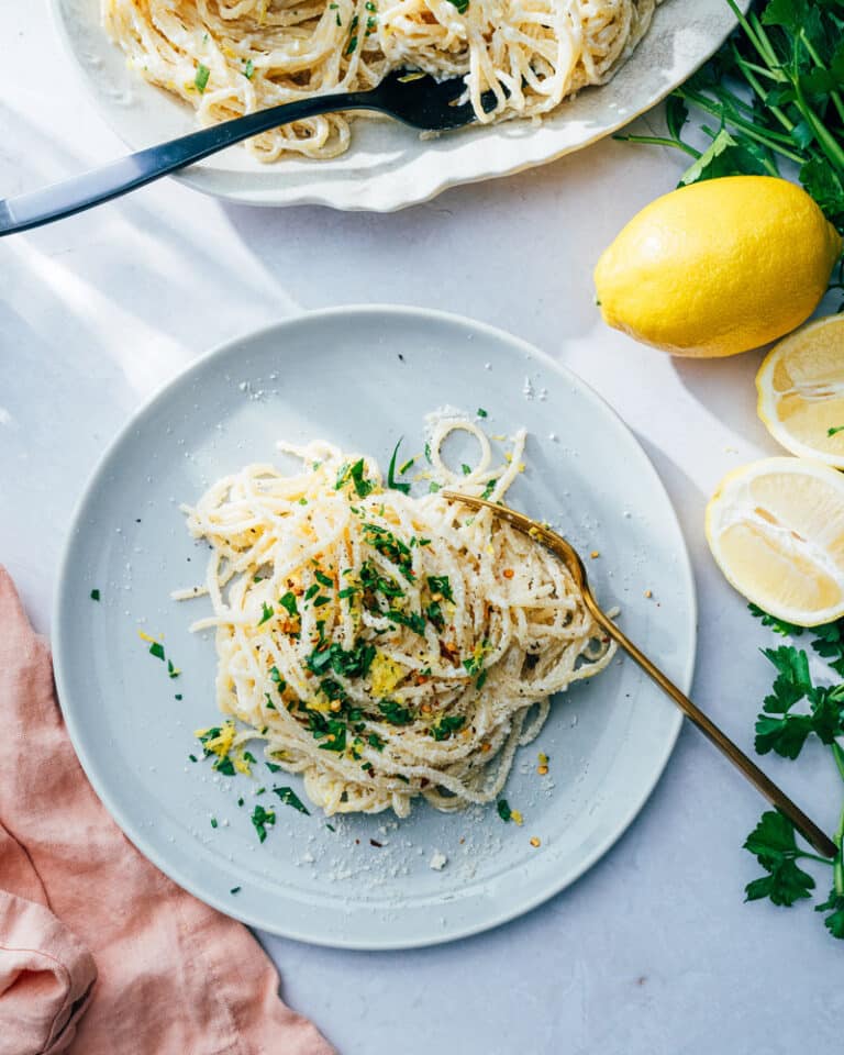 Lemon Ricotta Pasta – A Couple Cooks