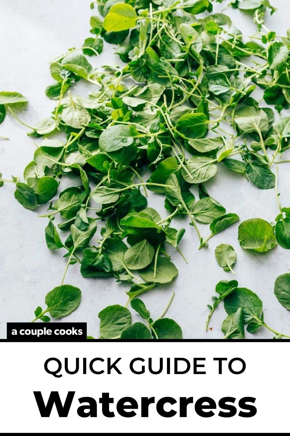Quick Guide to Watercress – A Couple Cooks