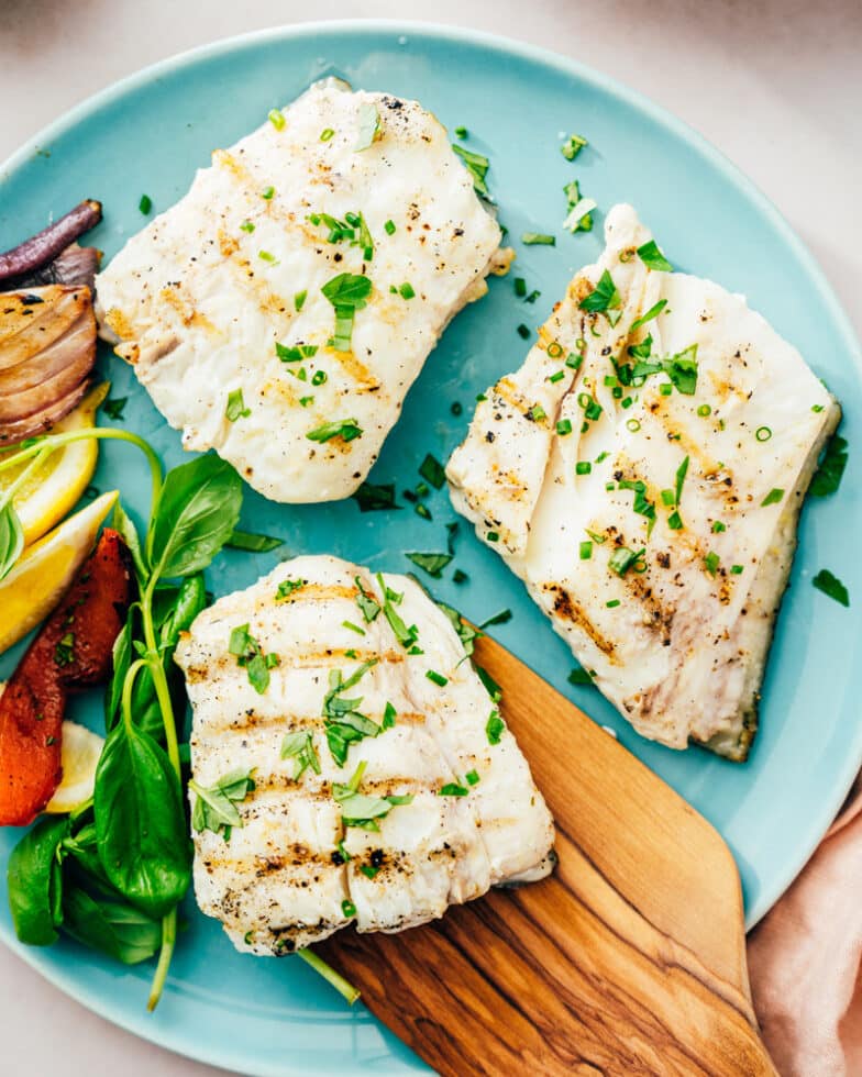 Easy Grilled Halibut Recipe – A Couple Cooks