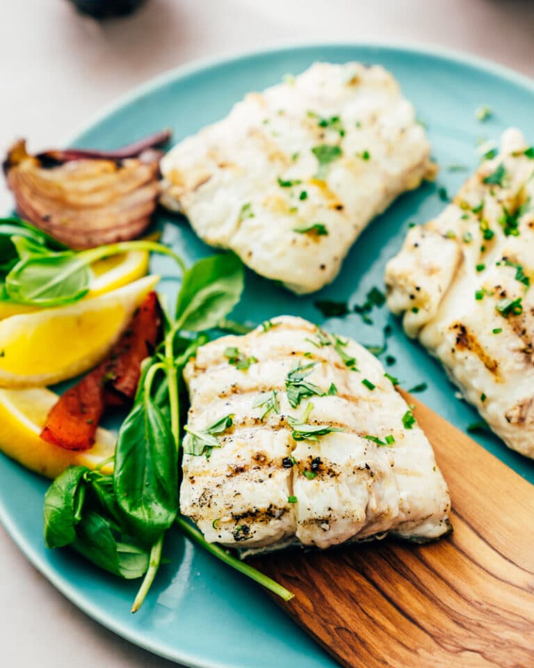 Grilled Halibut Recipe – A Couple Cooks