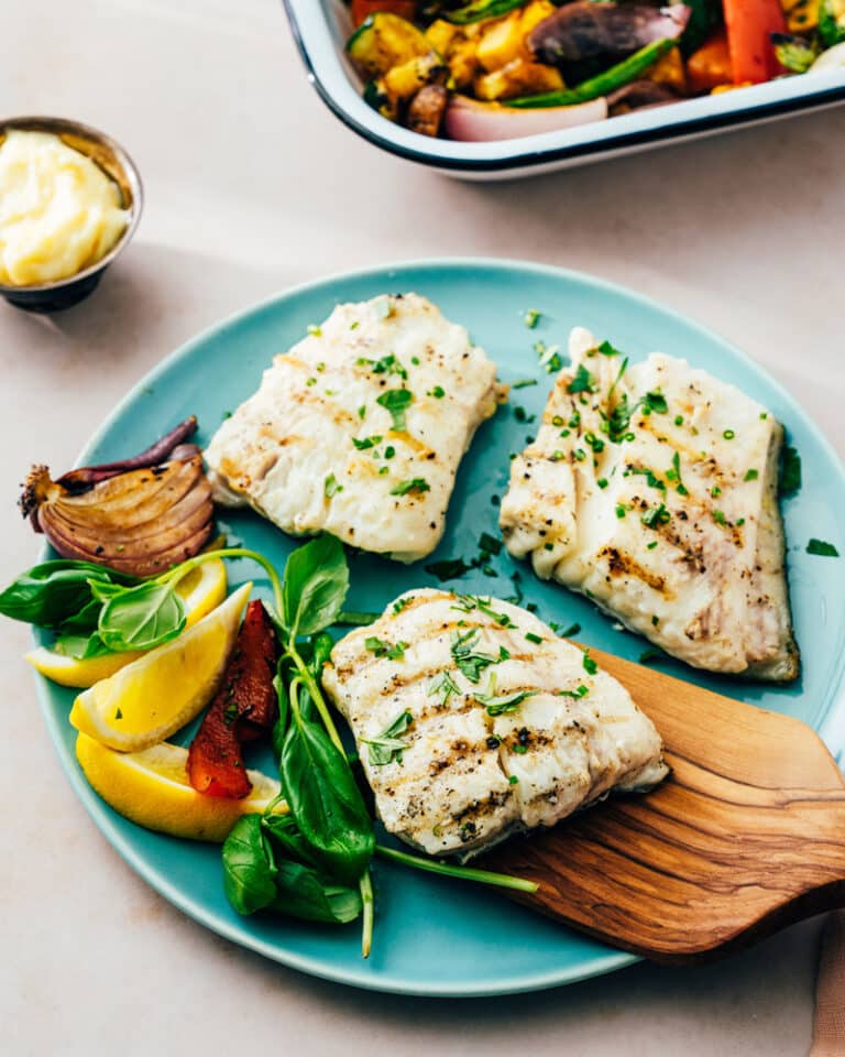 Grilled Halibut Recipe – A Couple Cooks