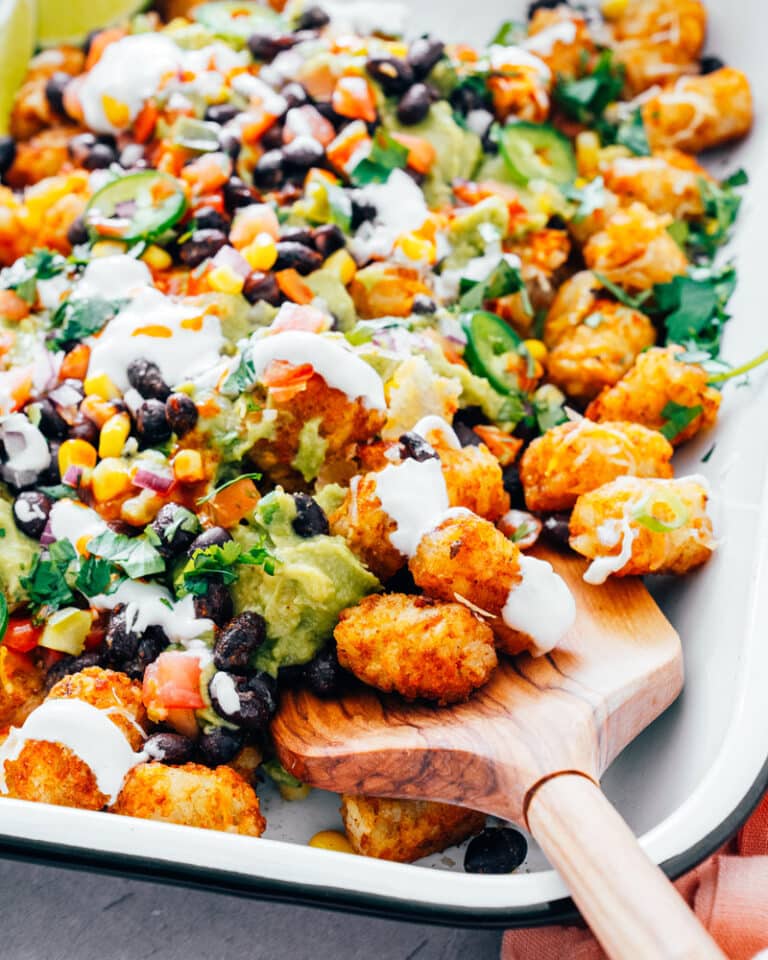 Crispy Totchos (Tater Tot Nachos!)