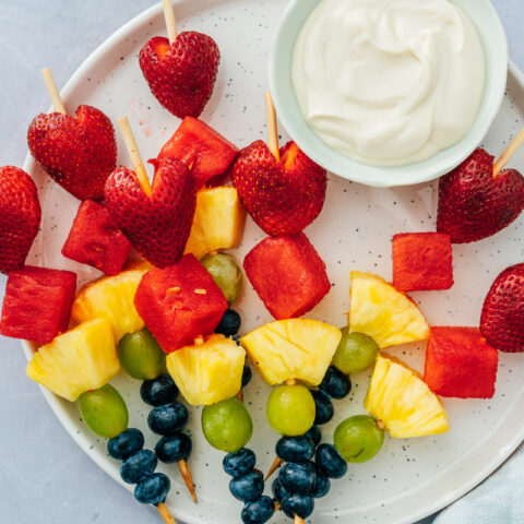 Fruit Skewers – A Couple Cooks