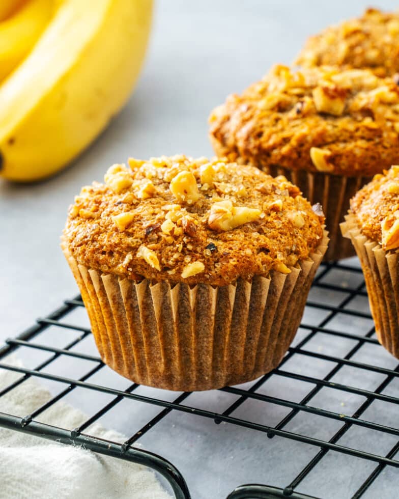 Banana Nut Muffins – A Couple Cooks