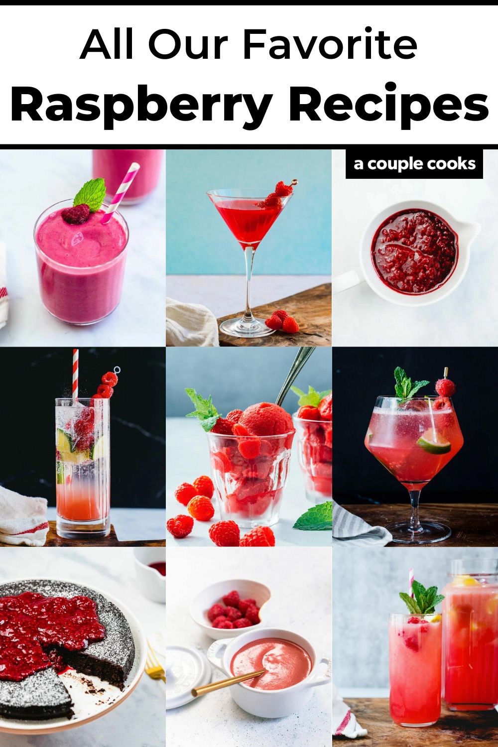 20 Tasty Raspberry Recipes – A Couple Cooks