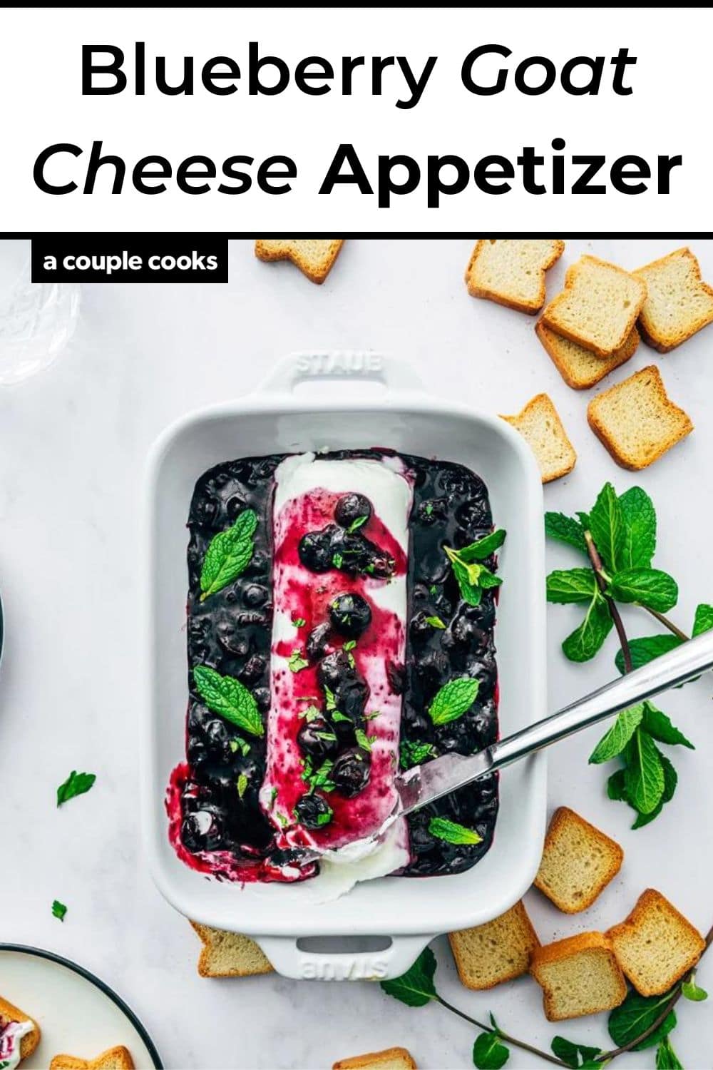 Blueberry Goat Cheese – A Couple Cooks