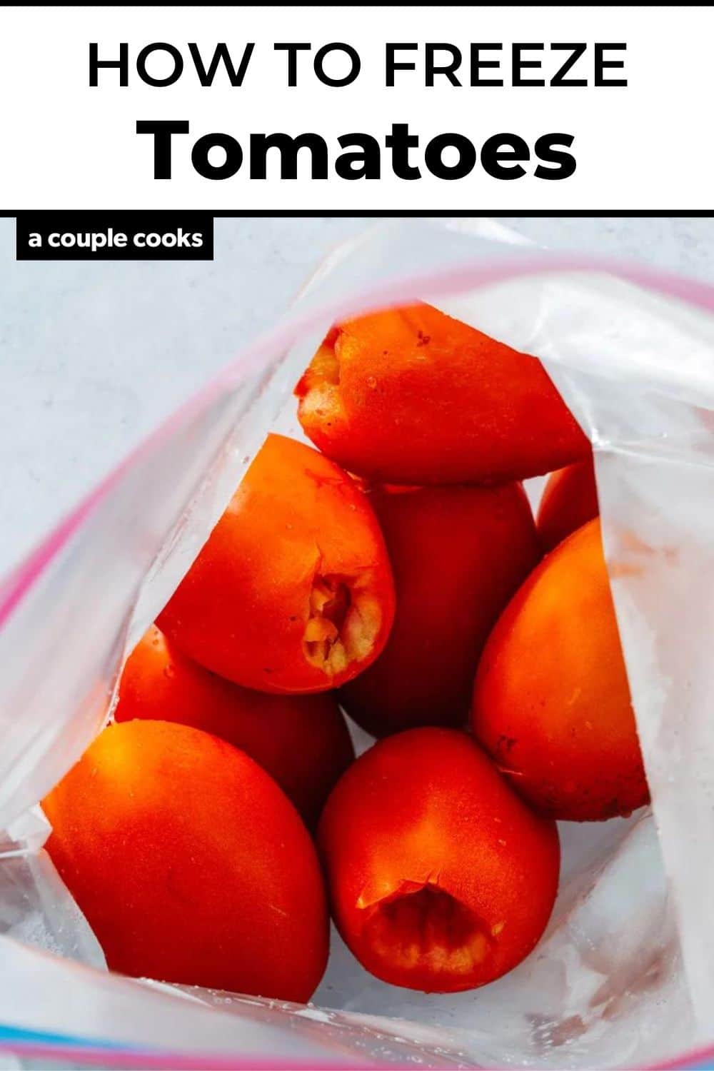 Can You Freeze Tomatoes? – A Couple Cooks