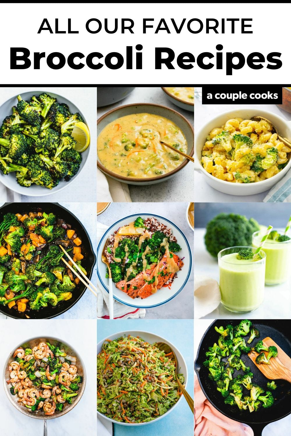 20 Tasty Broccoli Recipes – A Couple Cooks