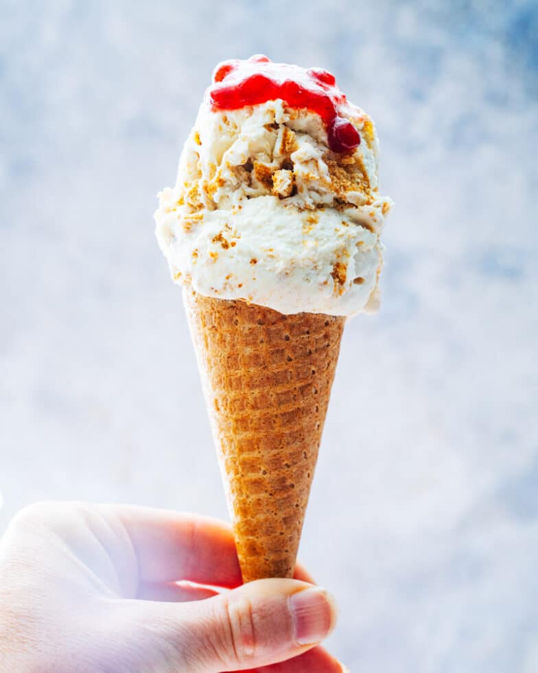 Cheesecake Ice Cream – A Couple Cooks