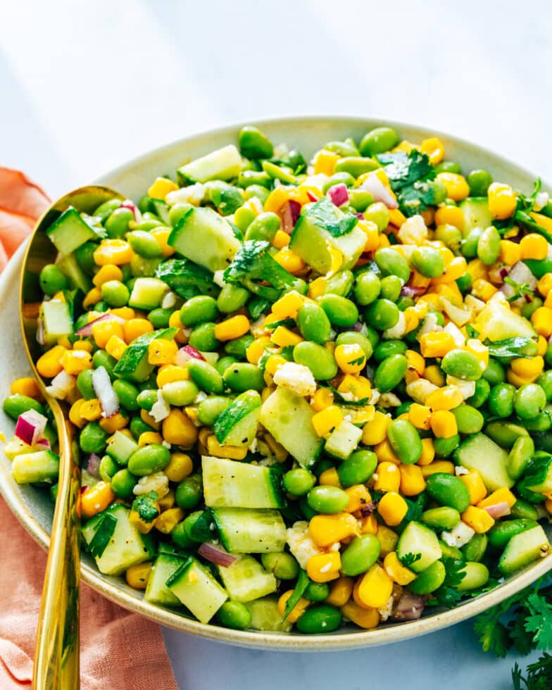Edamame Salad – A Couple Cooks