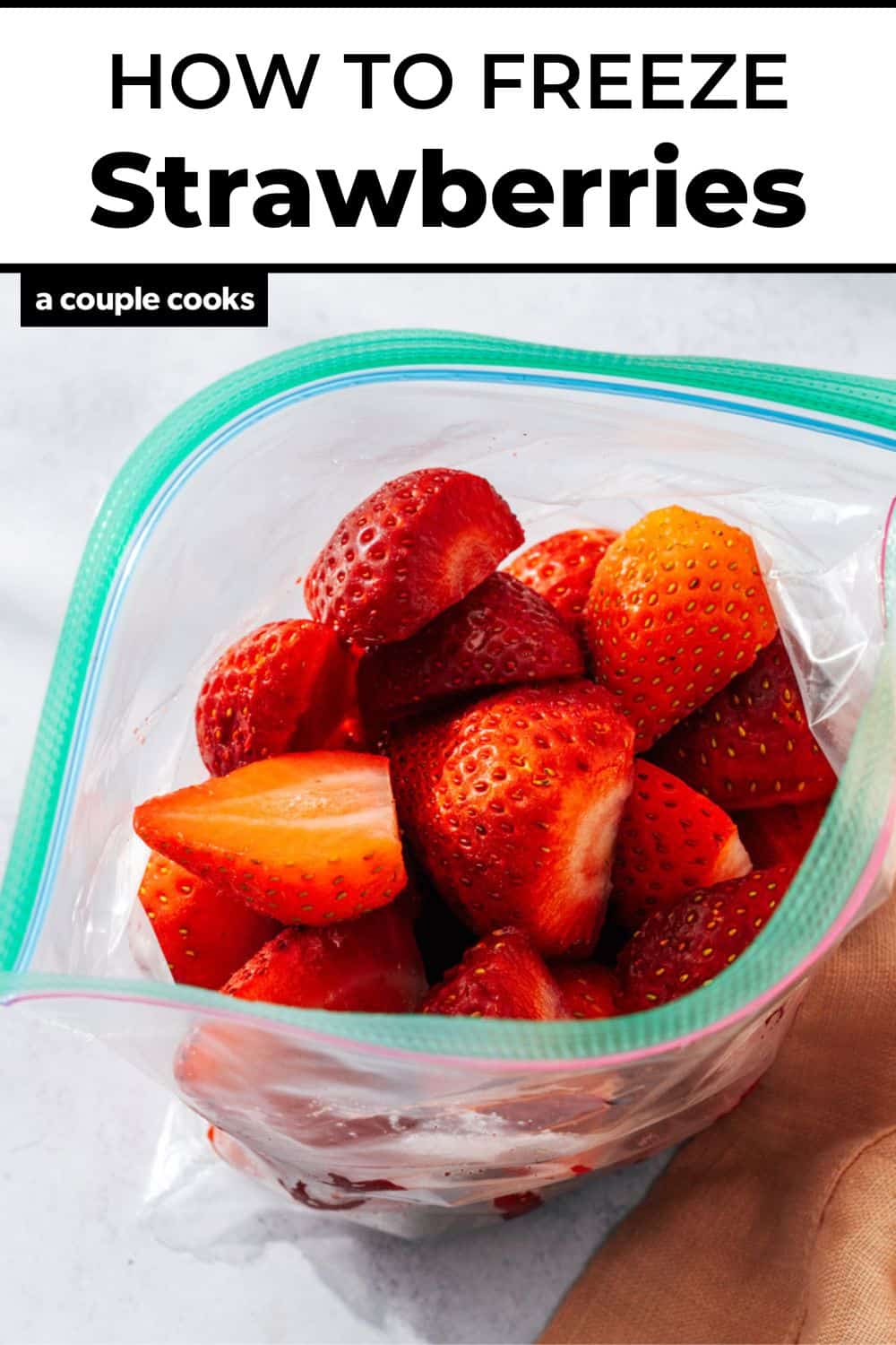 How to Freeze Strawberries – A Couple Cooks