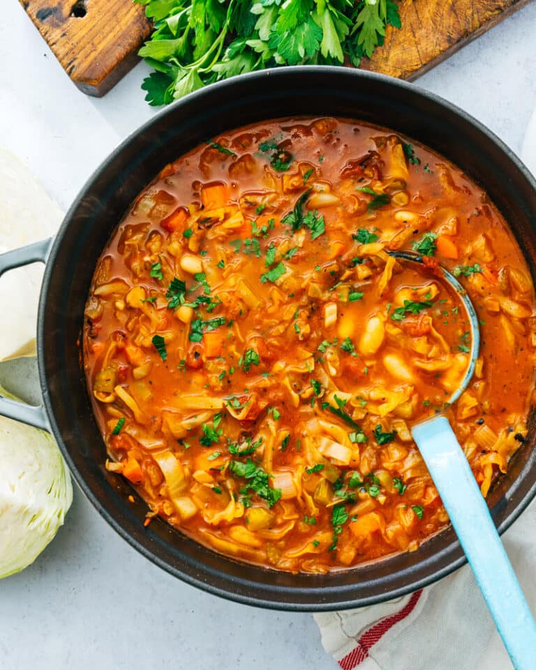 Sopa de repollo fácil - Oh-asis