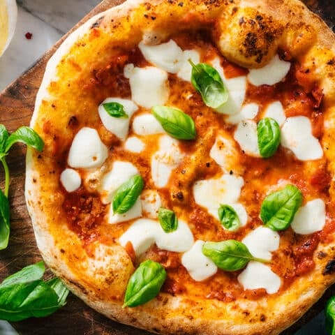 Classic Burrata Pizza – A Couple Cooks