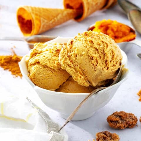 Pumpkin Ice Cream – A Couple Cooks