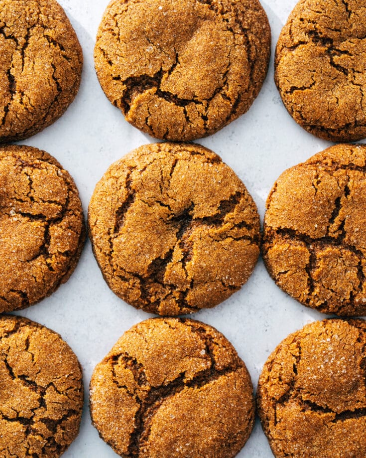 Ginger Molasses Cookies – A Couple Cooks