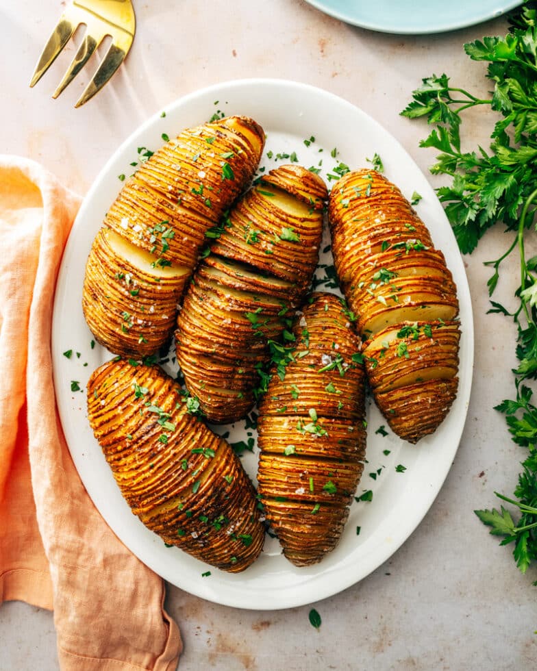 Papas Hasselback - Oh-asis