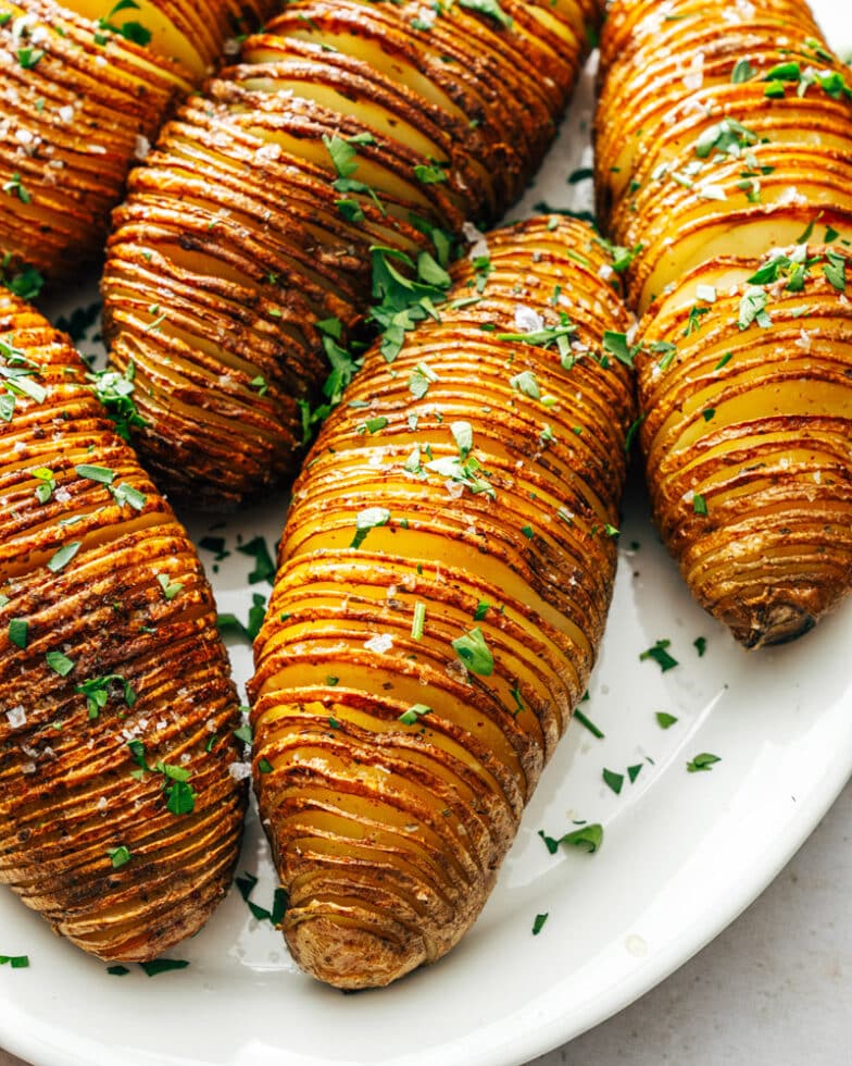 Hasselback Potatoes – A Couple Cooks