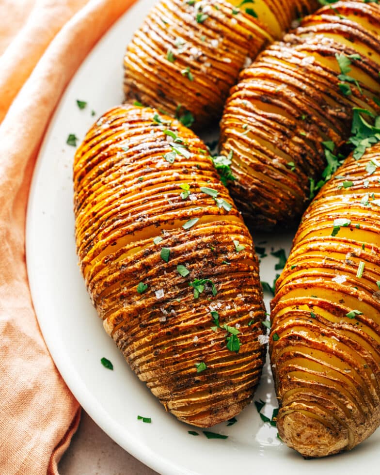Hasselback Potatoes – A Couple Cooks