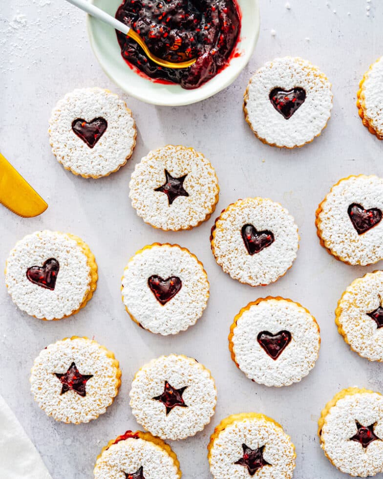 Linzer Cookies – A Couple Cooks