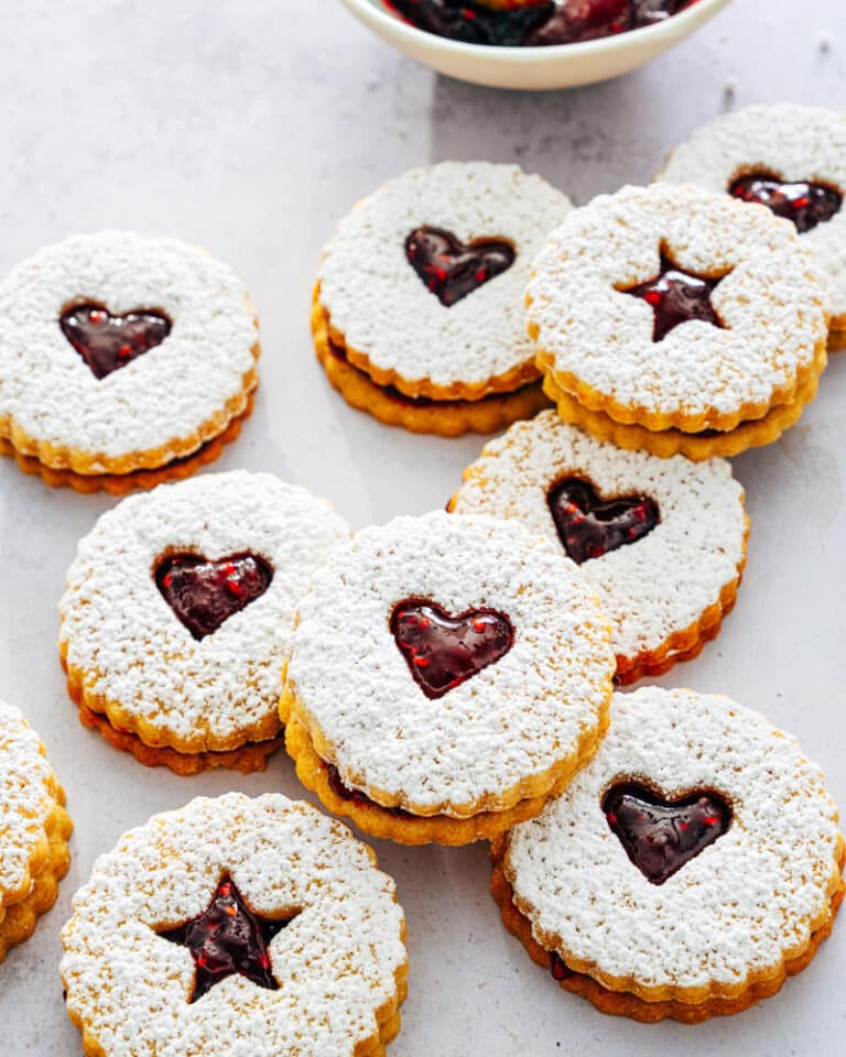 Linzer Cookies – A Couple Cooks