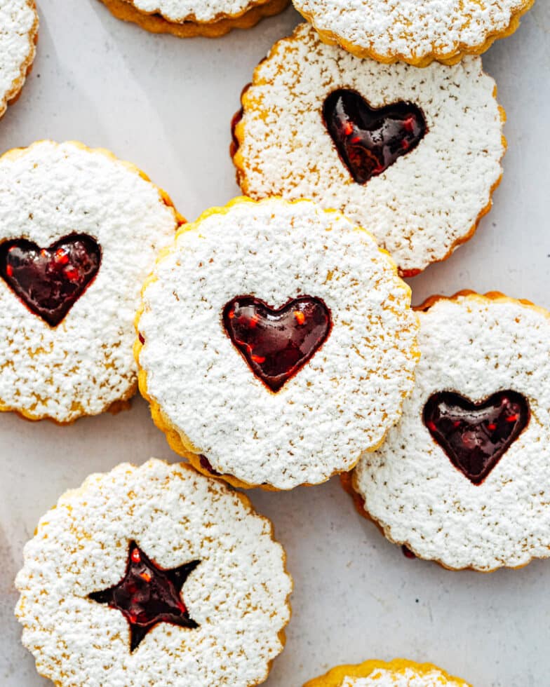 Linzer Cookies – A Couple Cooks