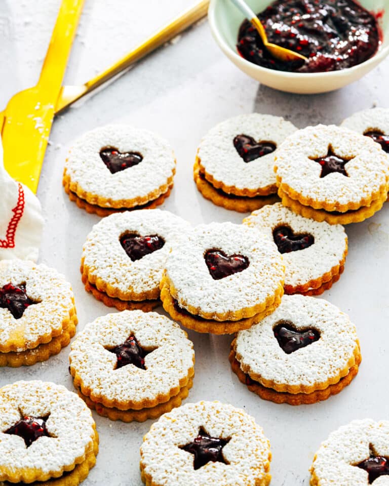 Linzer Cookies – A Couple Cooks