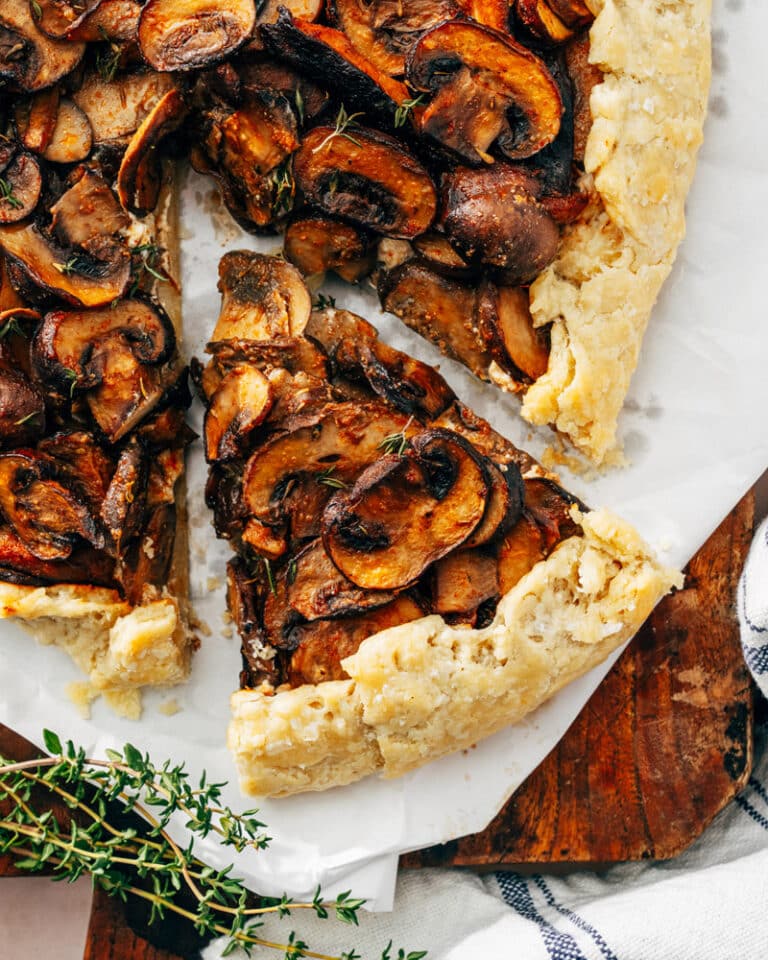 Mushroom Galette – A Couple Cooks