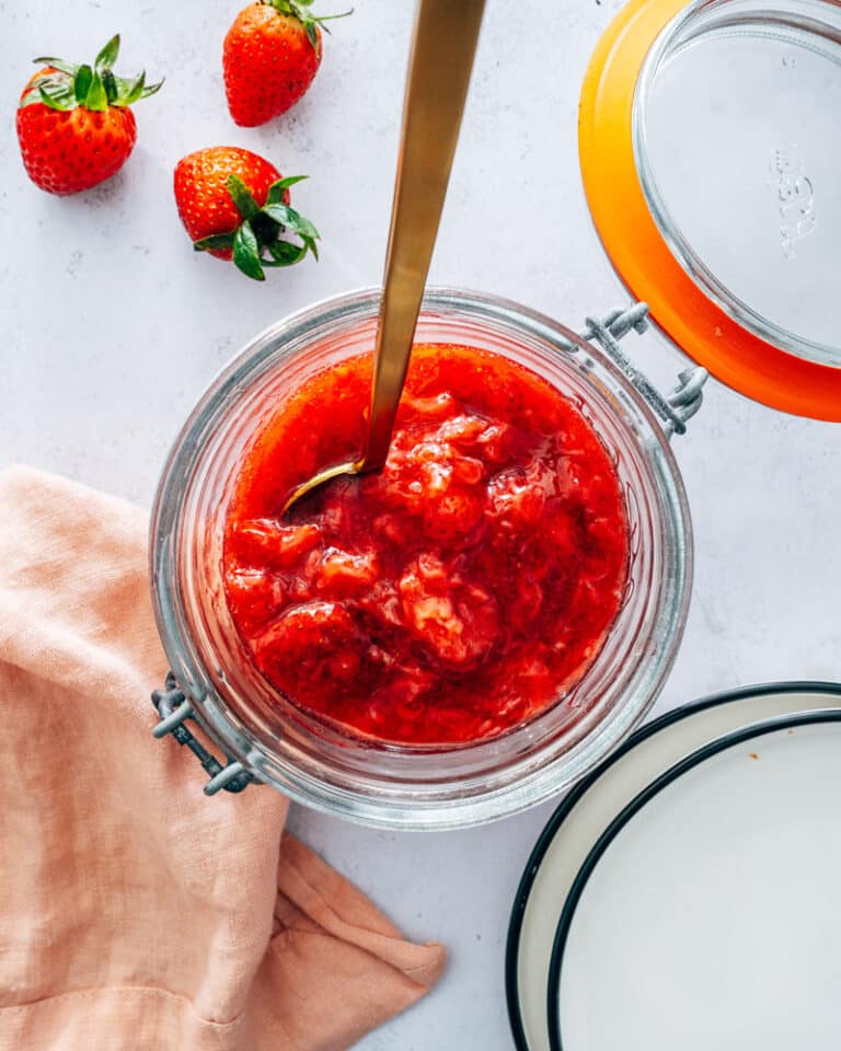 Easy Strawberry Compote – A Couple Cooks