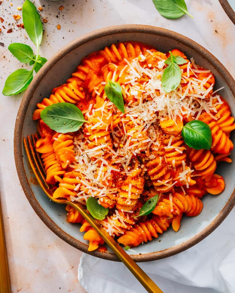 Classic Red Sauce Pasta – A Couple Cooks