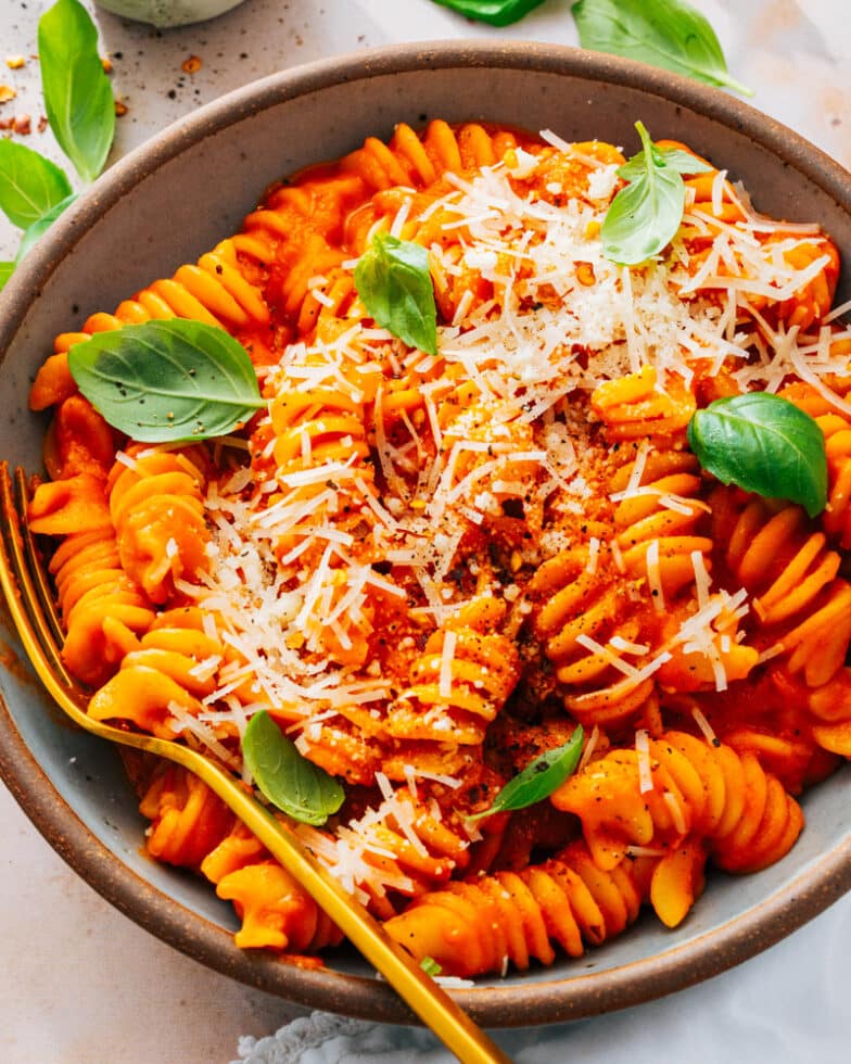Classic Red Sauce Pasta – A Couple Cooks