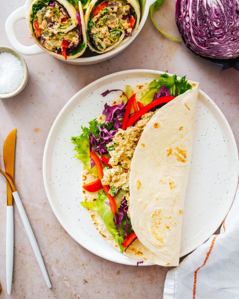 Easy Tuna Wrap – A Couple Cooks