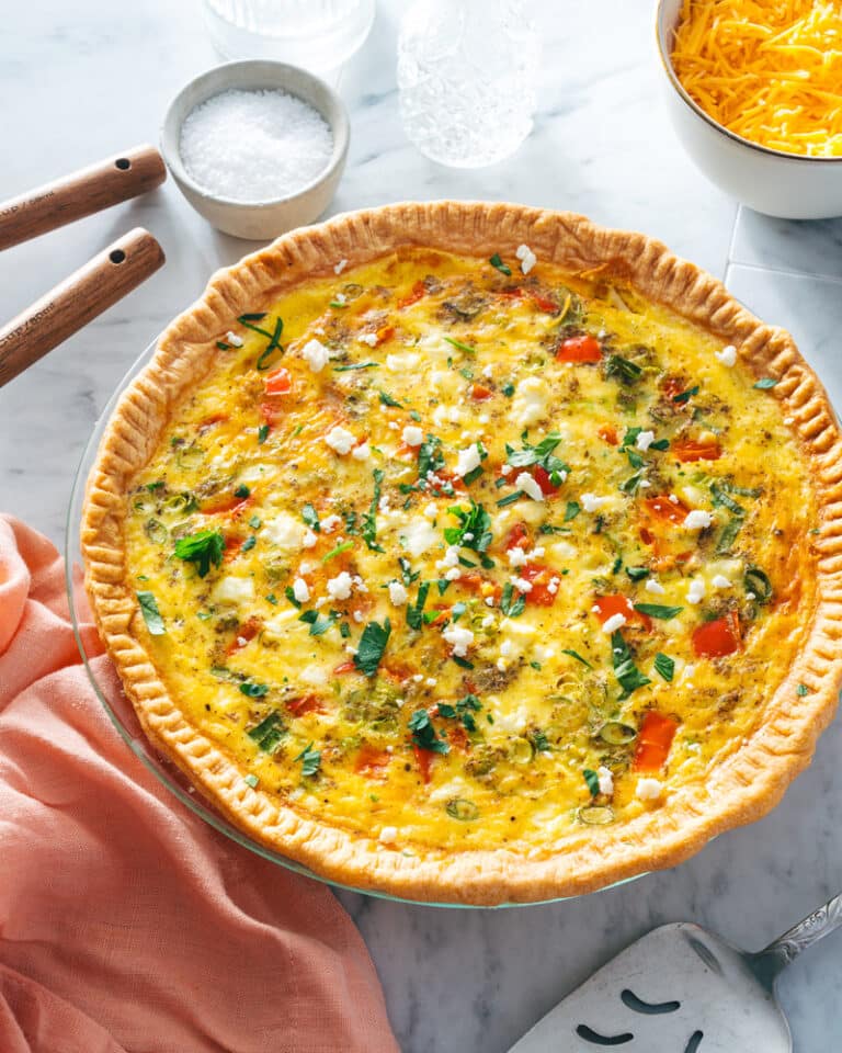 Breakfast Quiche – A Couple Cooks